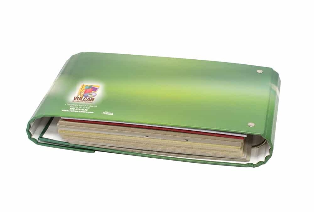 Binder Swatch Sample Kit Binder Vulcan Back Flat | NAPCO USA