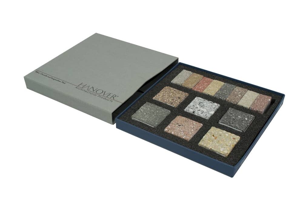 Casemade-Concrete-Sample-Kit-Hanover-Vulcan-Packaging-Open | NAPCO USA